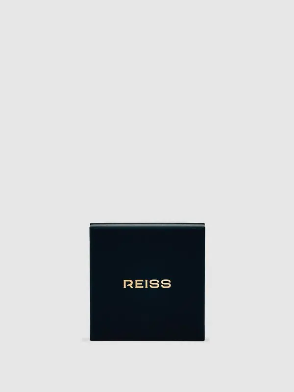 REISS Orla Tone Orla Large Cord Pendant Necklace - Silver