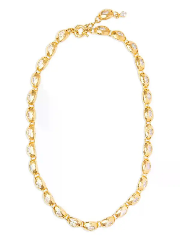 NASSIMOTO Mountain Crystal Necklace - Gold
