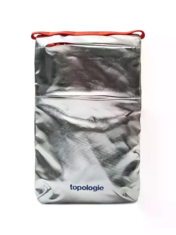 TOPOLOGIE Zip Phone Bag - Silver
