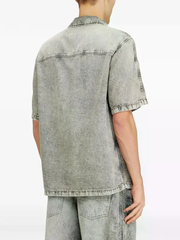 DIESEL® D-nabil S8 Denim Shirt - Grey