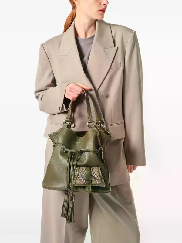 LANCEL Premier Flirt Bucket Bag - Green