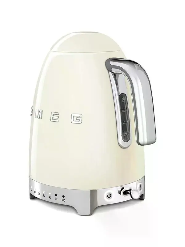 SMEG Chrome-handle Kettle - Neutrals