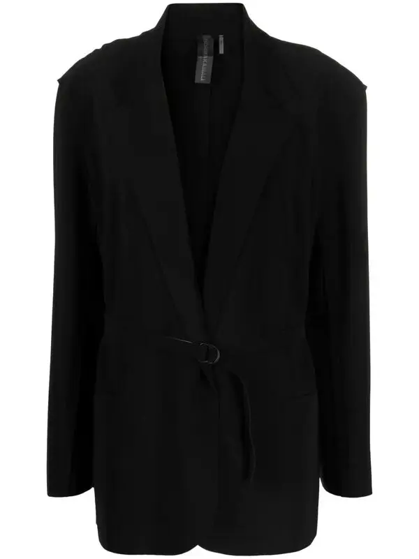 Norma Kamali Belted Blazer