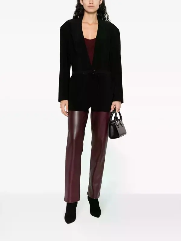 Norma Kamali Belted Blazer