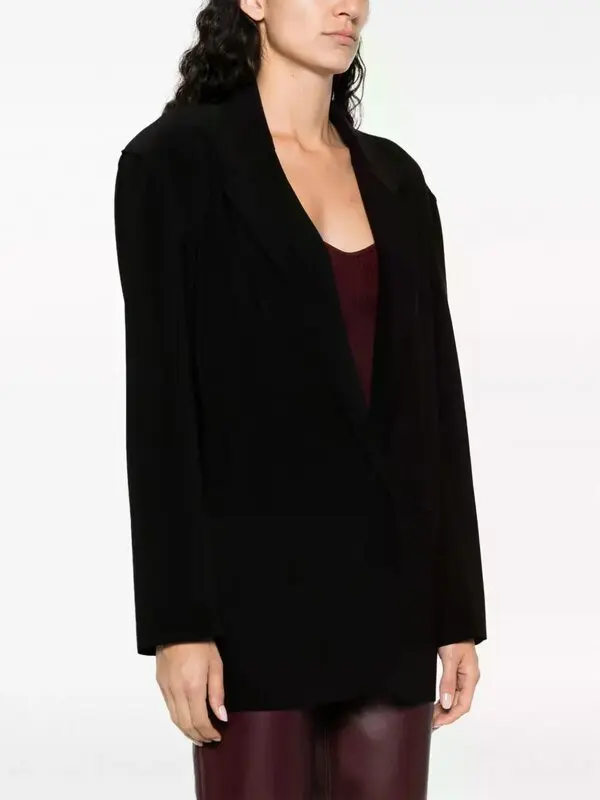 Norma Kamali Belted Blazer