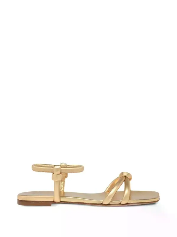 GIANVITO ROSSI Knotted Flat Sandals