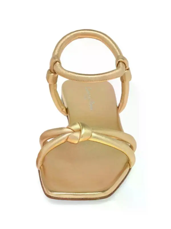 GIANVITO ROSSI Knotted Flat Sandals