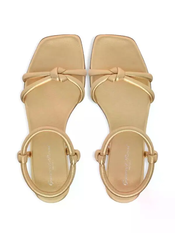 GIANVITO ROSSI Knotted Flat Sandals