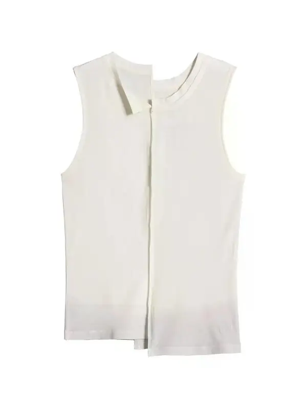 Y3 Sleeveless Seam Detail Top