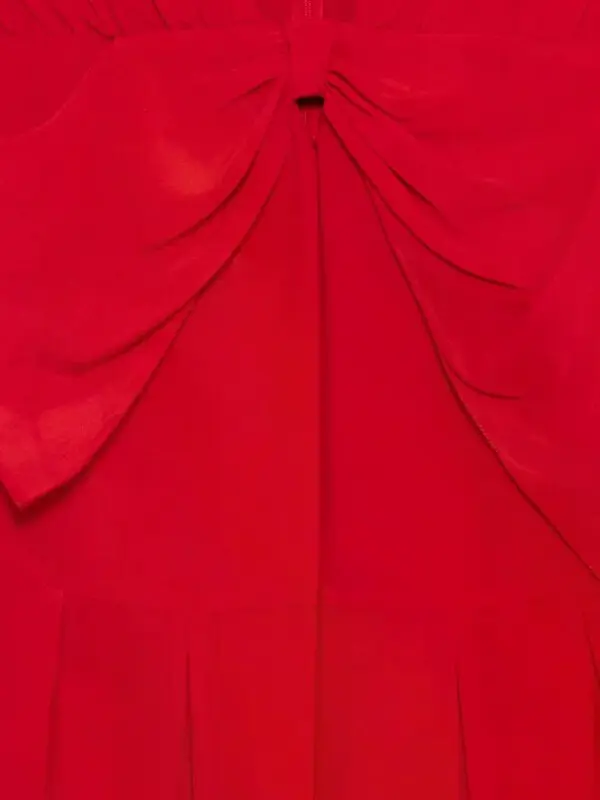 Miu Miu Bow Detailing Dress