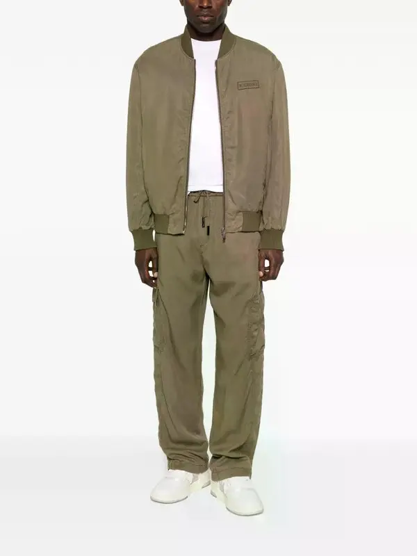 Iceberg Logo-patch Bomber Jacket