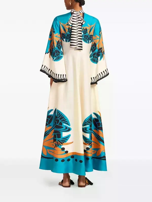 La DoubleJ Floral Maxi Dress
