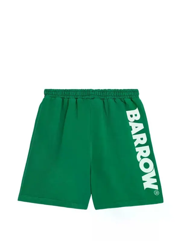 BARROW Logo Shorts - Green