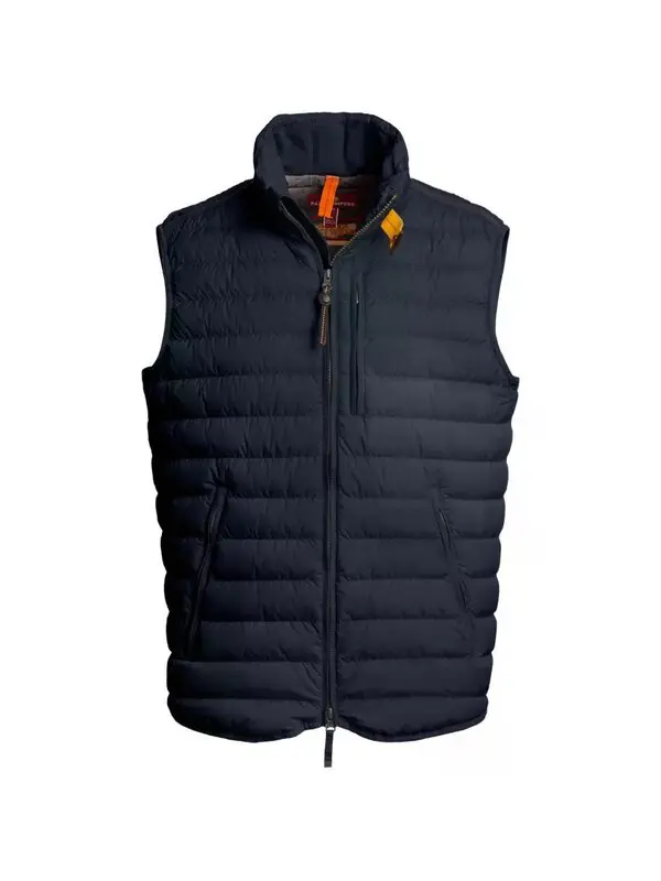 PARAJUMPERS Quilted Zip-up Gilet - Blue