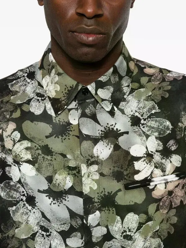Iceberg Floral-pattern Shirt