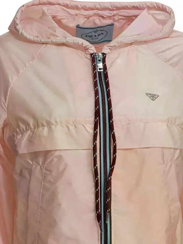 Prada Hooded Jacket - Pink