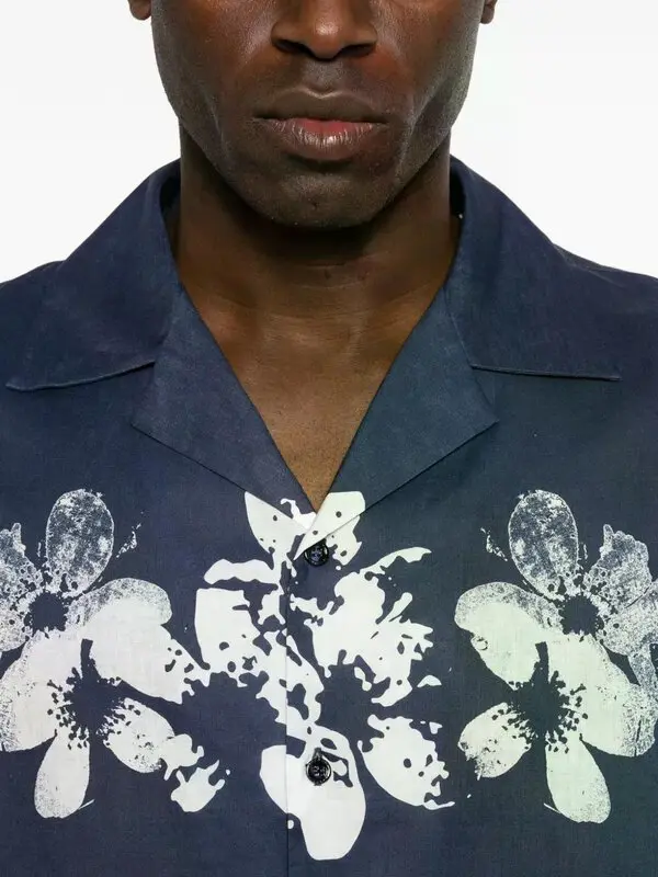 Iceberg Floral-pattern Shirt