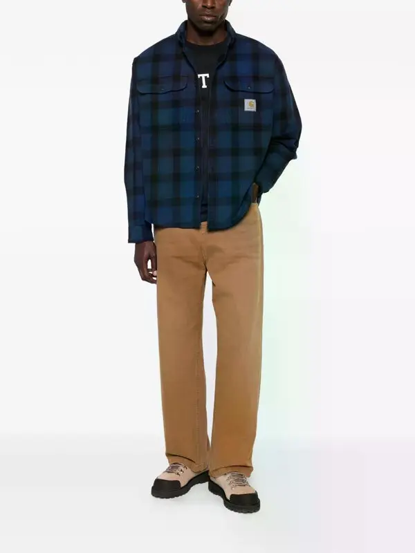 Carhartt Work In Progress Check Flap-pocket Shirt