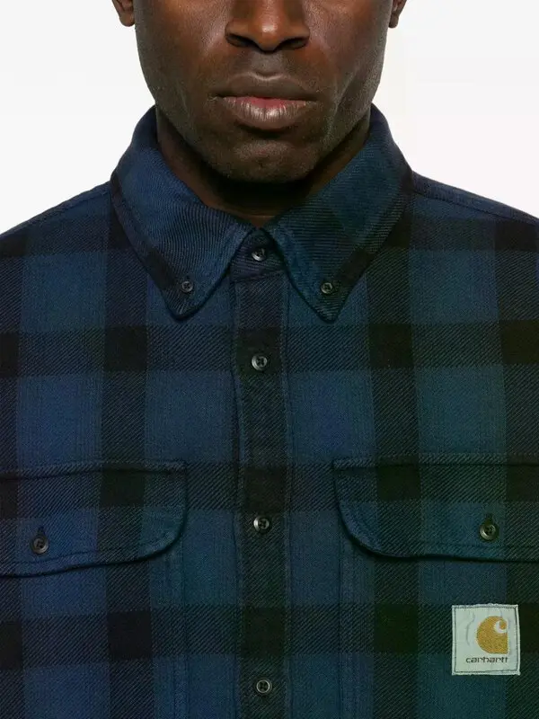 Carhartt Work In Progress Check Flap-pocket Shirt
