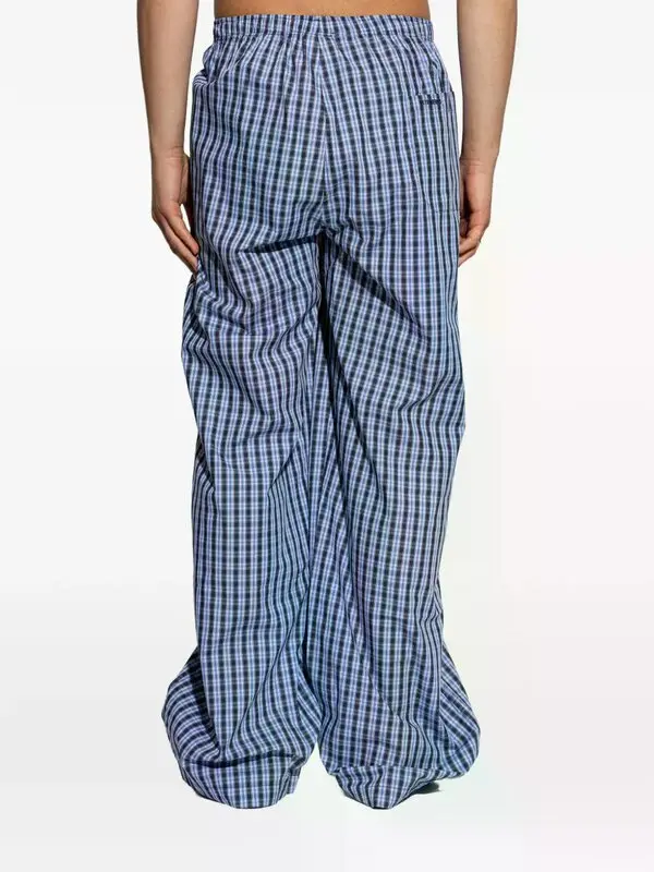 Vetements Check-pattern Trousers