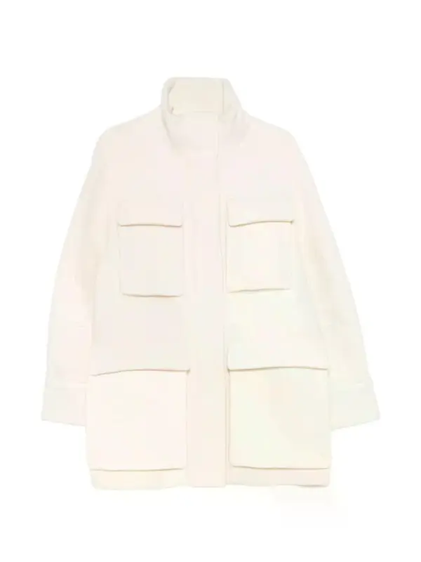 CIRCUS HOTEL Flap Pocket Jacket - Neutrals