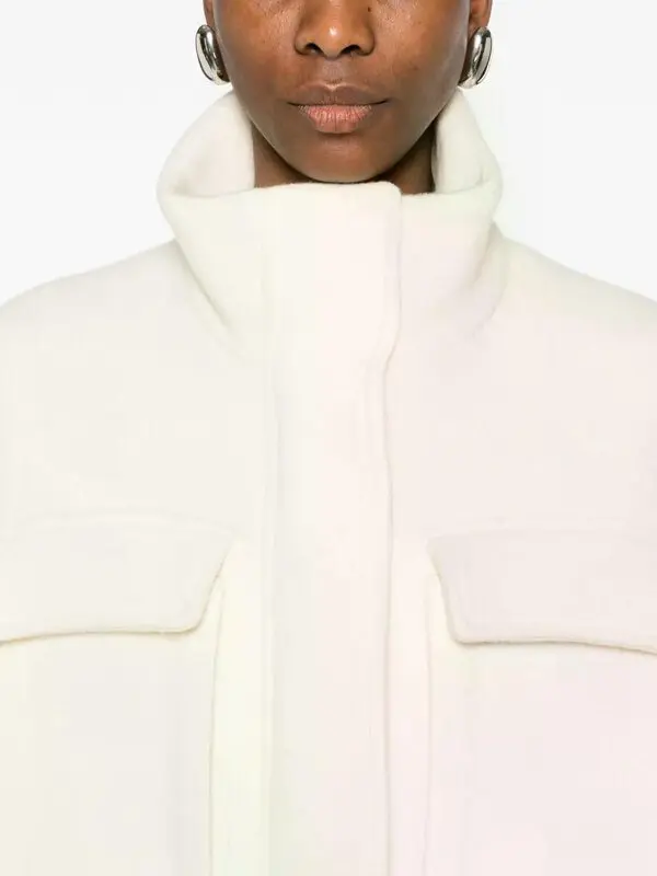 CIRCUS HOTEL Flap Pocket Jacket - Neutrals