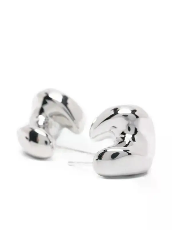 MARIA BLACK Saddle Small Earrings - Silver