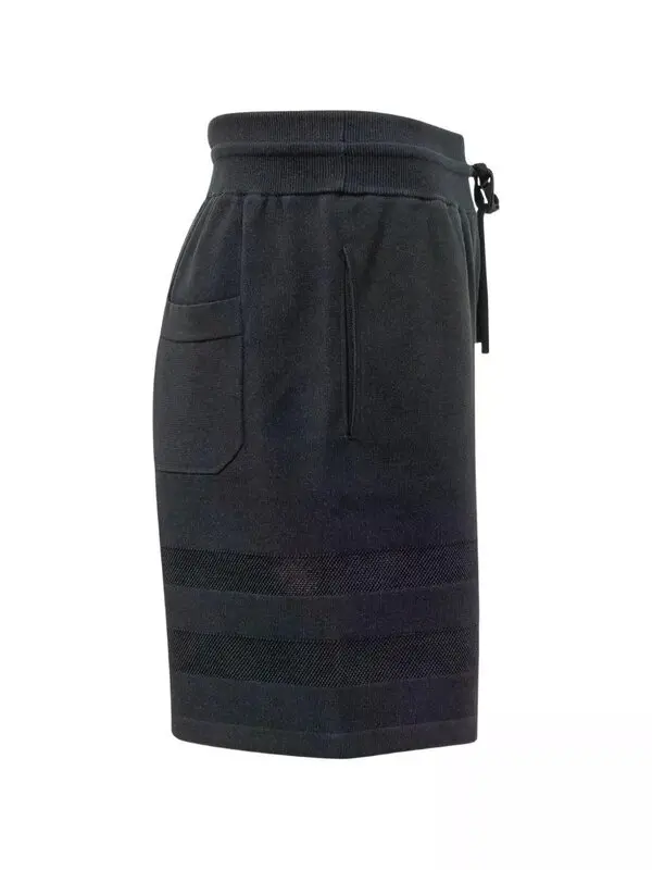 Givenchy Drawstring Striped Shorts - Blue