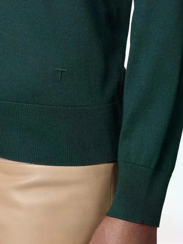 TOD'S Long Sleeve Round Neck Sweater