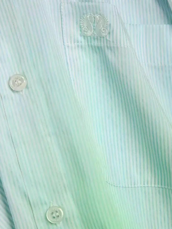 BLAZÉ MILANO Anabas Pocket Striped Shirt