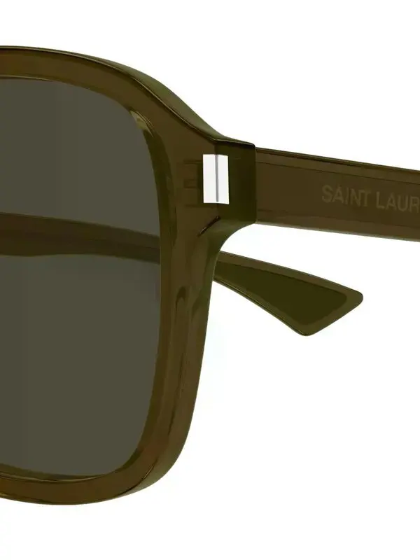 Saint Laurent Oversized Pilot Sunglasses