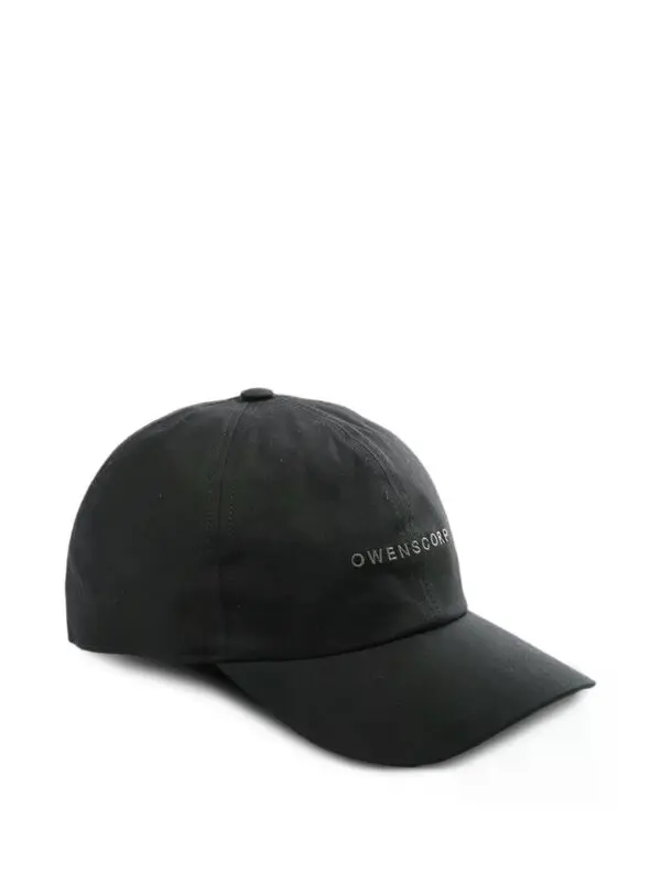 Rick Owens Logo Baseball Cap - Black