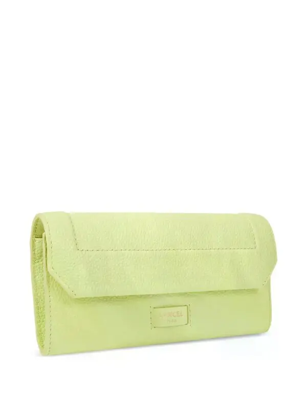LANCEL Slim Flap Wallet - Yellow