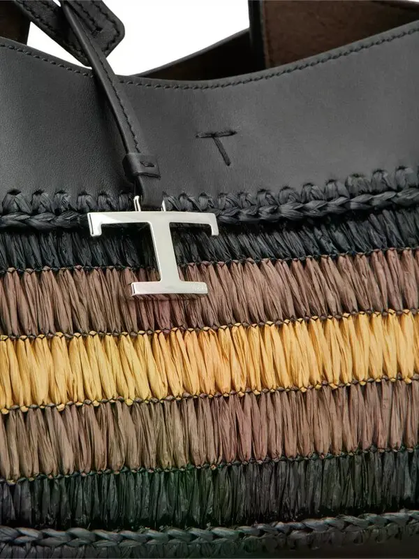 TOD'S Logo-plaque Tote Bag