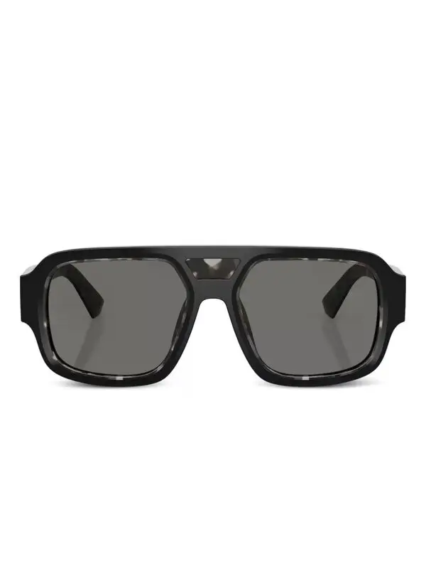 Dolce & Gabbana Geometric Sunglasses - Black