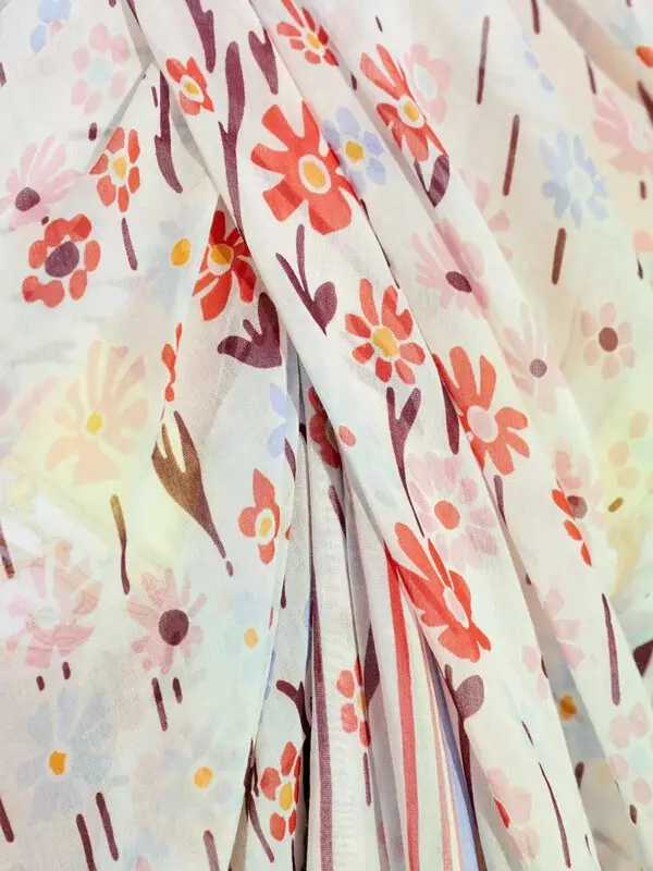 LANVIN Floral-pattern Beach Dress