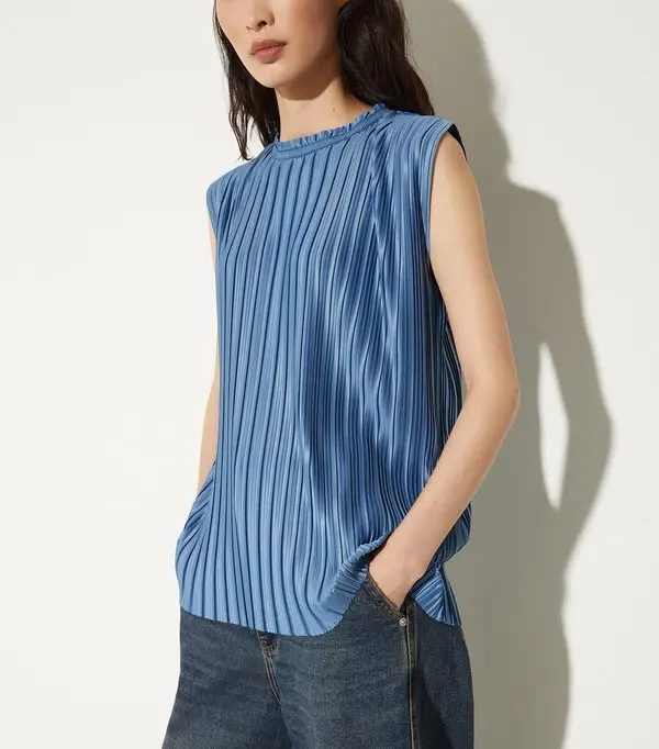 Max & Co. Pleated Tank Top