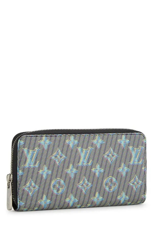 LOUIS VUITTON Multicolor Pop Monogram Zippy Continental