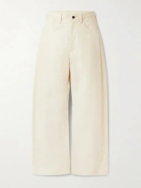 SSSTEIN High-rise Wide-leg Jeans