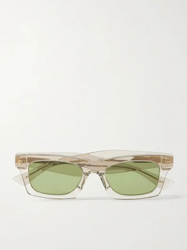 Bottega Veneta Ribbon Square-frame Sunglasses - Neutrals