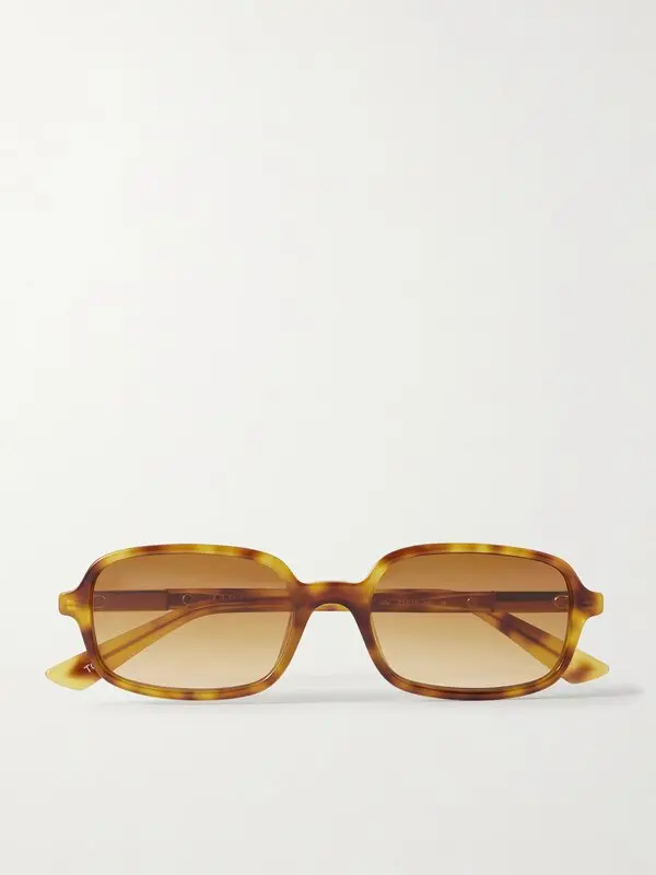 Chloé Judy Rectangle-frame Sunglasses - Tortoiseshell