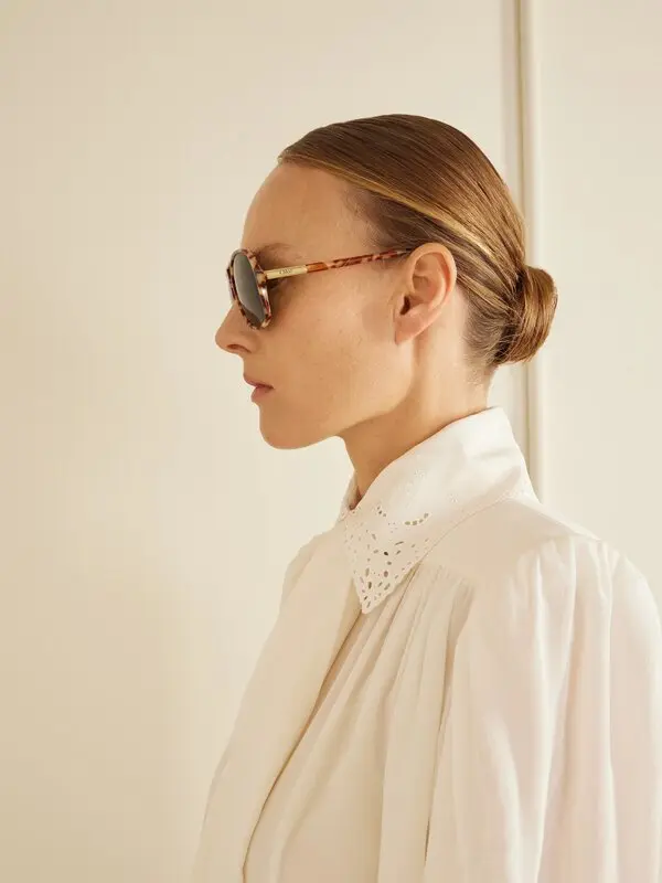 Chloé Judy Aviator-style Sunglasses - Tortoiseshell