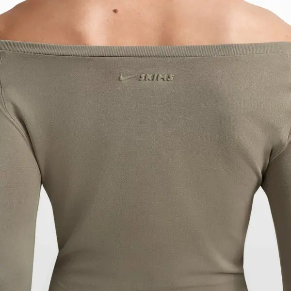 SKIMS Long Sleeve Boatneck Top