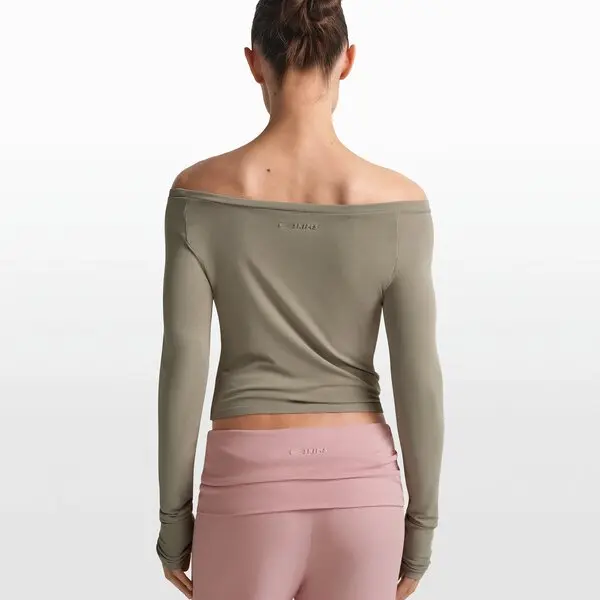 SKIMS Long Sleeve Boatneck Top