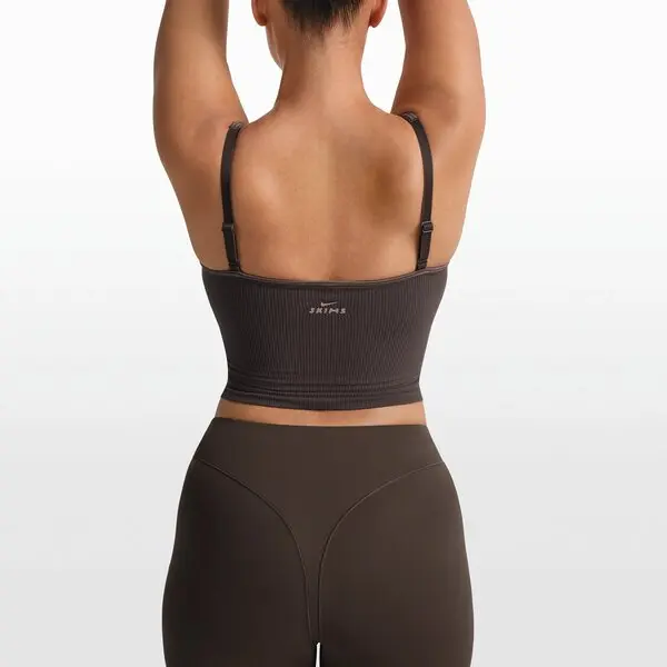 SKIMS Ribbed Seamless Cami Top - Phoenix/truffle