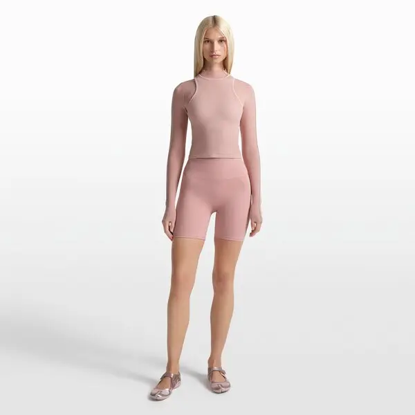 SKIMS Racer Front Ribbed Tank Top