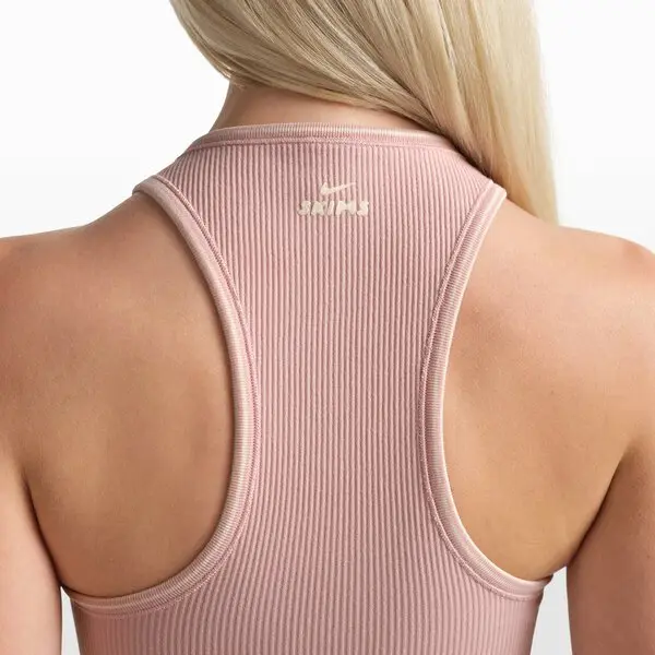 SKIMS Racer Front Ribbed Tank Top