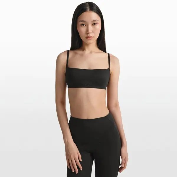 SKIMS Nike Matte Micro Bra - Obsidian