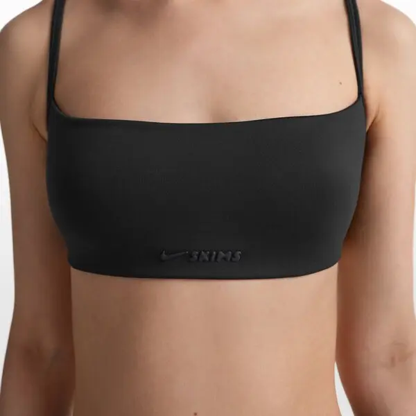 SKIMS Nike Matte Micro Bra - Obsidian