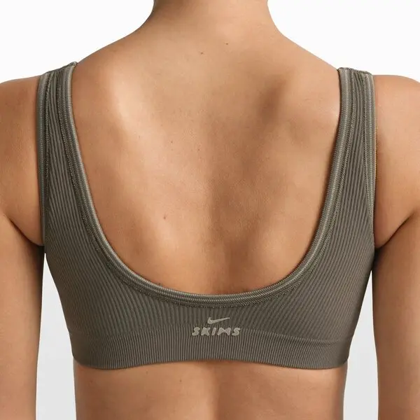 SKIMS Nike Ribbed Seamless Micro Scoop Bra